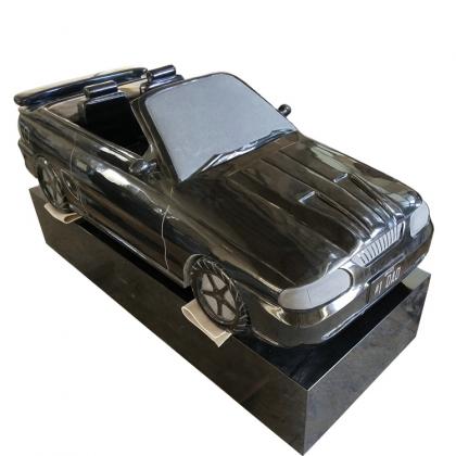 Buy Black Granite Car Statue Tombstone Monument Wholesaler Manufacturer ...