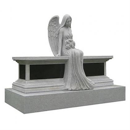 Buy Angel Bench Gravestone Memorial Granite,Angel Bench Gravestone ...